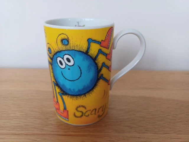 DUNOON, HAIRY SCARYS Spiders Design Stoneware Mug Made In Scotland £7. ...