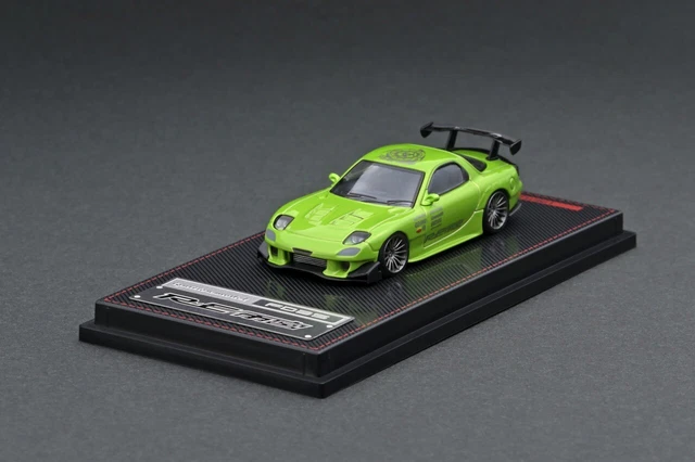 IGNITION MODEL IG1947 1/64 Mazda RX-7 FD3S Re Amemiya Vert Métallique De Japon EUR 107,70 ...