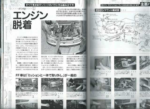 AUTO MECHANIC 2002/10 (No. 364) K11 March Main Parts OH Perfect Guide £ ...