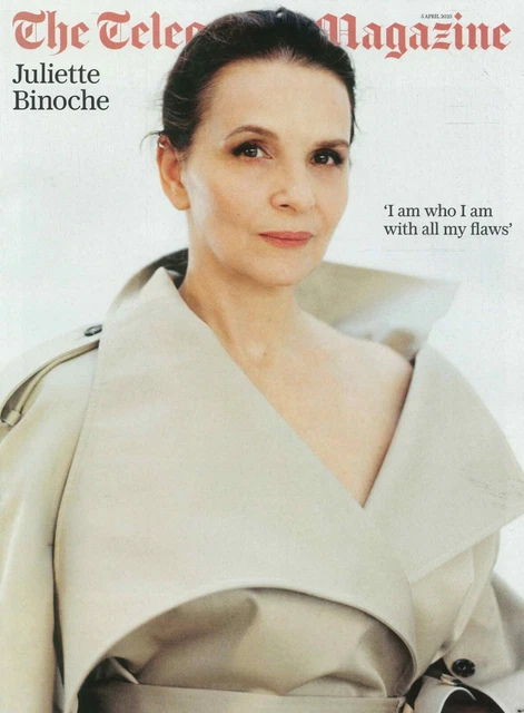 MAGAZINE TELEGRAPH: JULIETTE Binoche, George Russell, William Sitwell ...