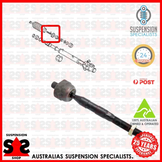 FRONT AXLE INNER Tie Rod Suit MITSUBISHI Pajero Iii (V7_W, V6_W) 3.5 (V65W, EUR 29,92 - PicClick FR
