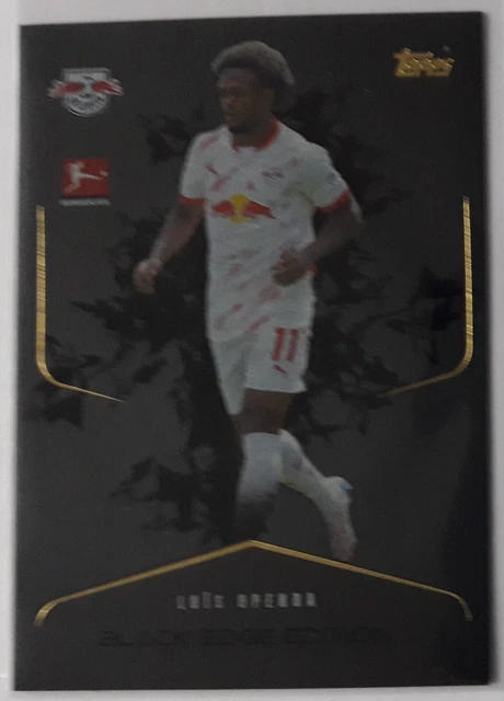 TOPPS MATCH ATTAX BL 2024/25 L. Openda (Black Edge Edition/LE11) EUR 1 ...