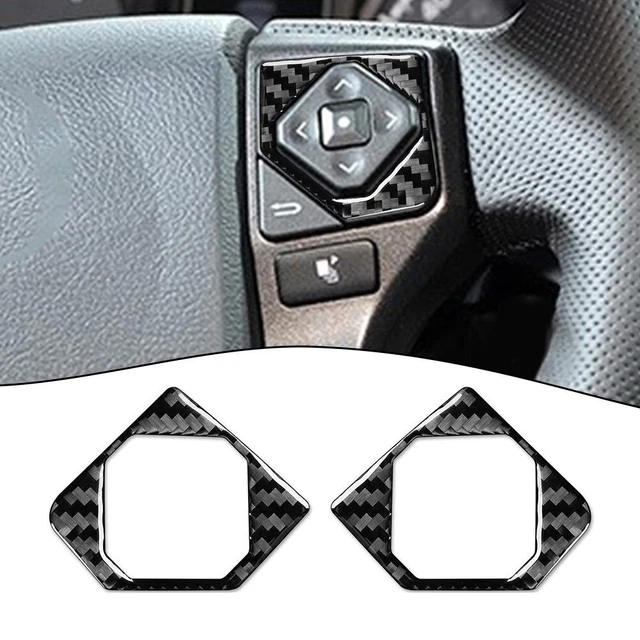 HOUSSE BOUTON DE volant en fibre de carbone ultra durable convient pour Tacoma 2 EUR 19,50 ...
