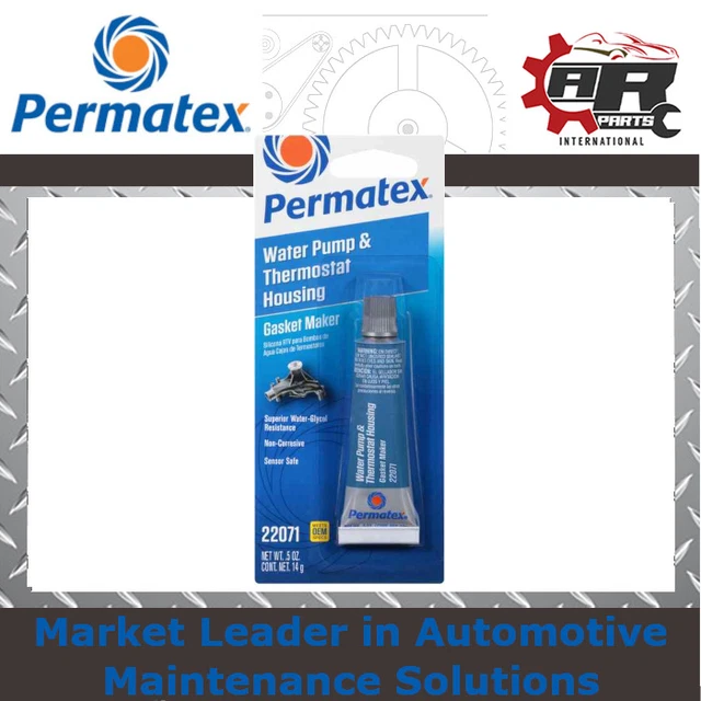 PERMATEX - EAU Pompe & Thermostat Rtv Silicone Joint Fabricant - Enduit ...