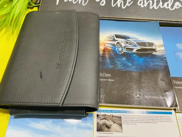 💥 2014 MERCEDES S Class S400 S550 S600 S63 S65 Amg Owners Manual Amg ...