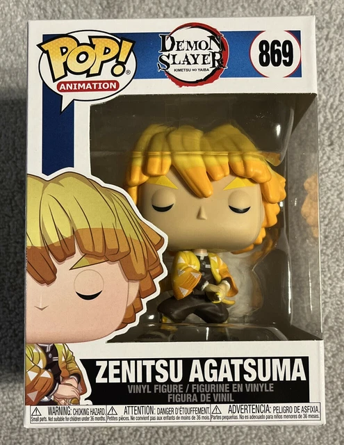 FUNKO POP! ANIMATION: Demon Slayer 869# Zenitsu Agatsuma Vinyl Action ...