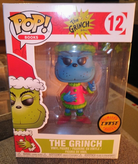 THE GRINCH - Chase Grinch 3.75" Pop Books Vinyl Figure Funko 12 £21.49 ...