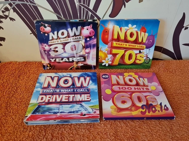 NOW THAT’S WHAT I Call Music CD Albums 60s, 70s, 30 Years, Drivetime. £ ...