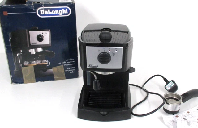 DELONGHI MACCHINA DA caffè ed espresso, in scatola con istruzioni EC152 ...