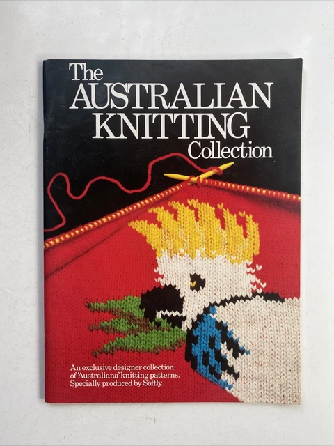 THE AUSTRALIAN KNITTING Collection- Knitting Book- Includes designs by ...