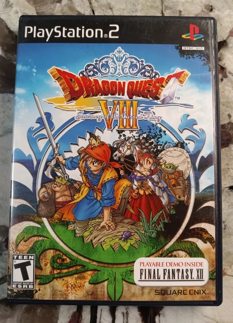 DRAGON QUEST VIII 8: Journey of the Cursed King PlayStation 2 PS2 CIB ...
