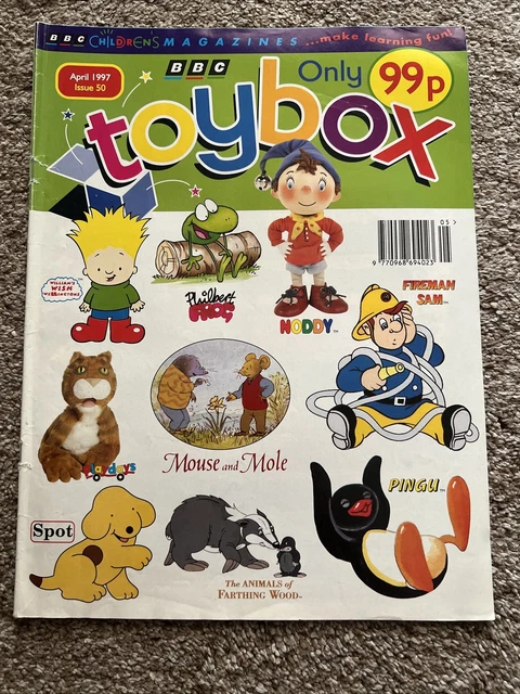 BBC TOYBOX MAGAZINE Issue 50 (1997) £16.00 - PicClick UK