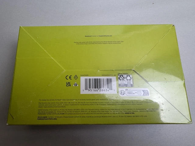 2025 EDGE OF Eternities Play Booster Box, New Sealed EOE Magic The ...