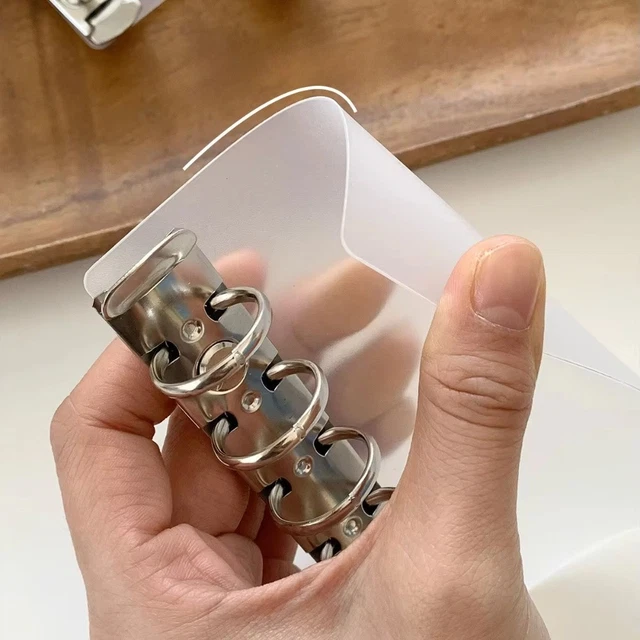 DIY PARTITION LOOSE Leaf Side Insert Board Pad M5 A7 Loose-leaf File ...