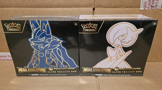 POKEMON MEGA EVOLUTION Pokemon Center Elite Trainer Box ETB Set Of 2 ...