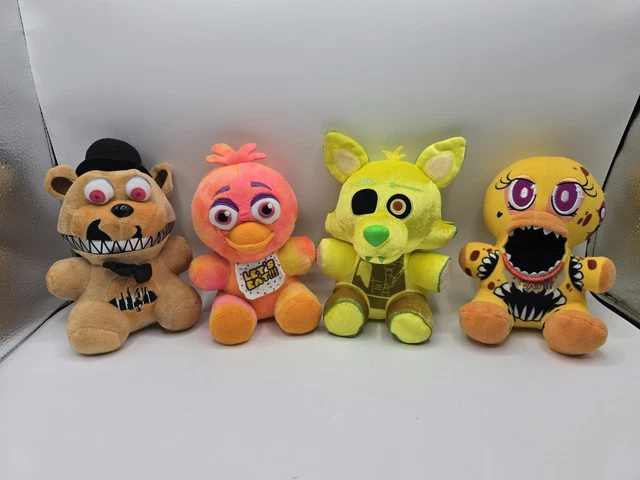 FNAF FIVE NIGHTS At Freddys Plush Bundle Funko Set Of 4 Characters £19. ...