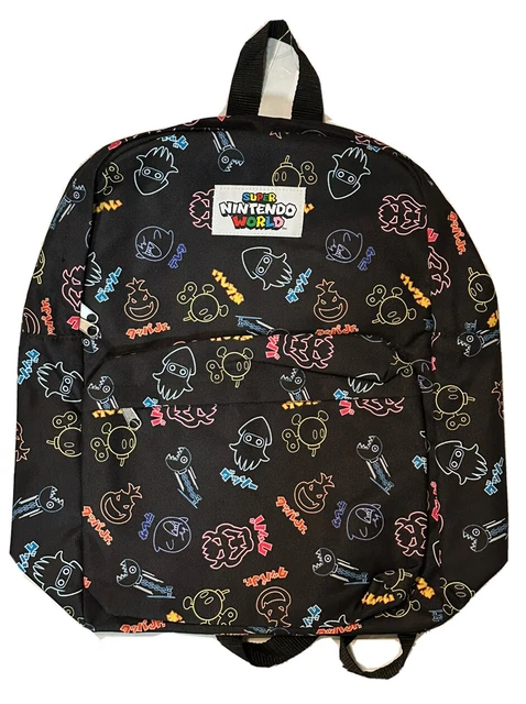 UNIVERSAL STUDIOS HOLLYWOOD Super Nintendo World Neon Backpack LIMITED ...