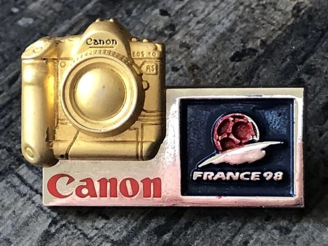 PIN PIN’S FOOT Football Coupe Du Monde 98 Canon Double Moules Arthus Bertrand EUR 49,99 ...