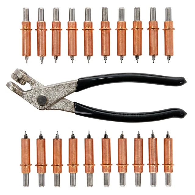 1/8& CLECO TOOL Kit - 20 Cleco Fasteners + Pliers - Roofing, Hotrod ...