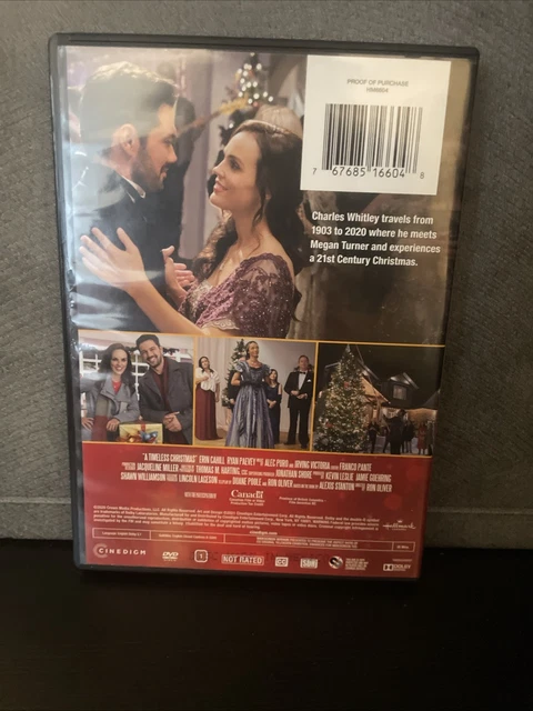 A TIMELESS CHRISTMAS (DVD, 2020) Hallmark Channel Erin Cahill Ryan ...