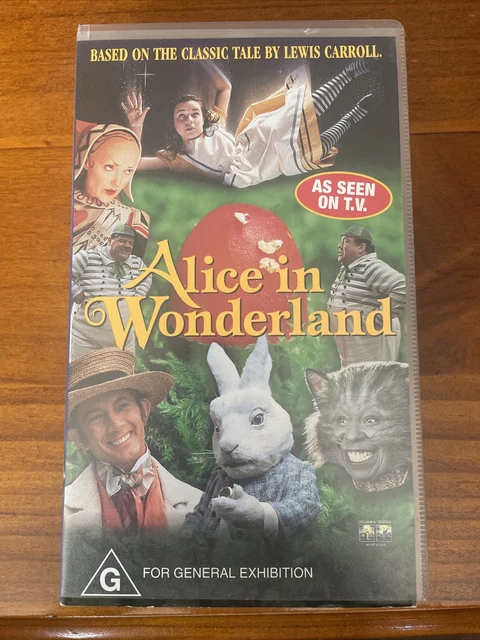 ALICE IN WONDERLAND VHS 1999 $5.00 - PicClick AU