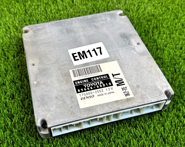 TOYOTA LAND CRUISER 2000-2002 Engine Computer 1KZTE M/T 89666-60010 Oem ...