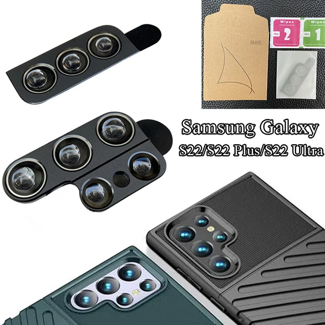 Pour Samsung Galaxy S22 Ultra Plus 5g Protecteur De Caméra En Verre