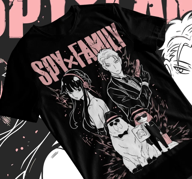 T-SHIRT GRAPHIQUE SPY x Family Loid, Anya et Yor Forger Eye Panneaux ...