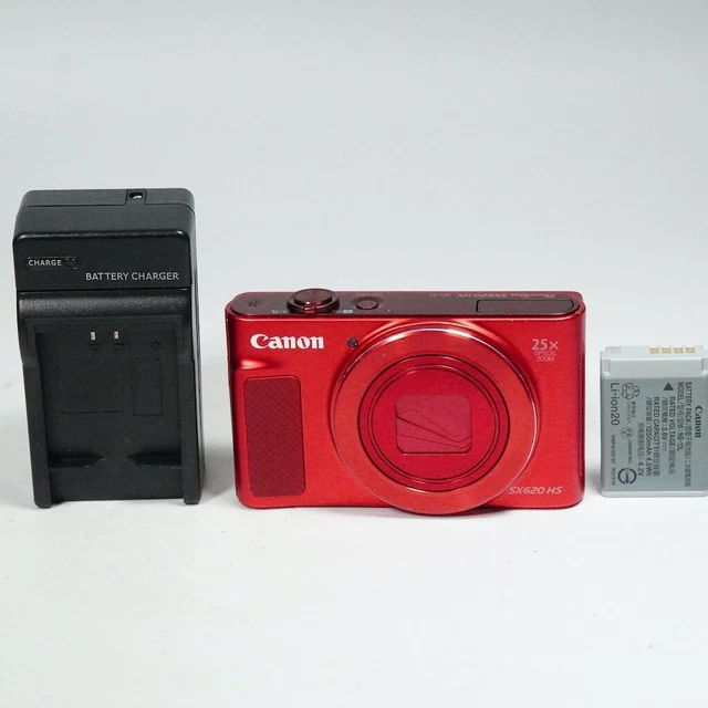 CANON CANON POWERSHOT SX620 HS Red /2512 Working Condition OK Refund ...