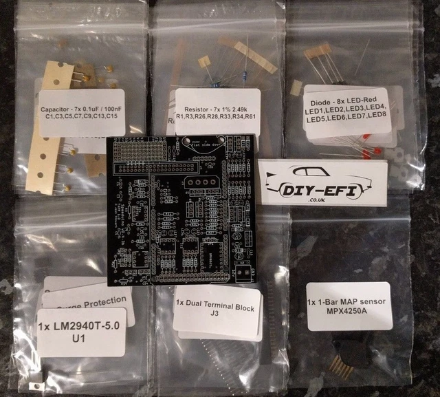 SPEEDUINO 0.4.3B KIT Completo Arduino Megaquirt Gestione Motore ...