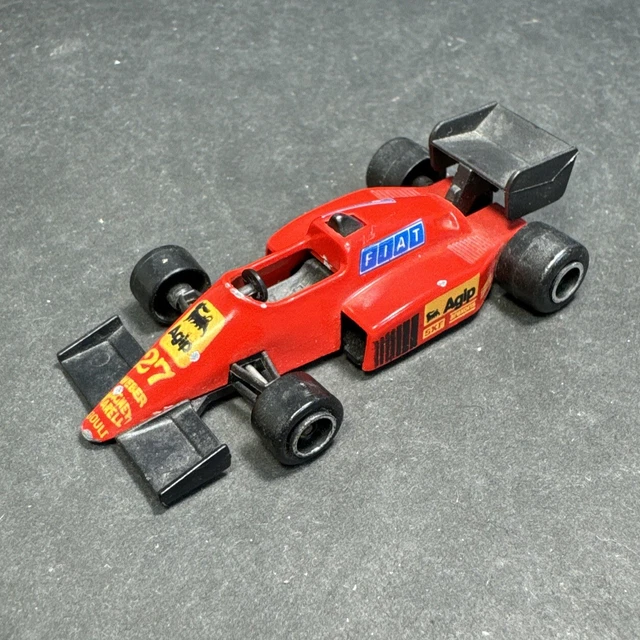 MAJORETTE F1 FERRARI Agip Fiat 282 1/55 Vintage Diecast Model Car ...