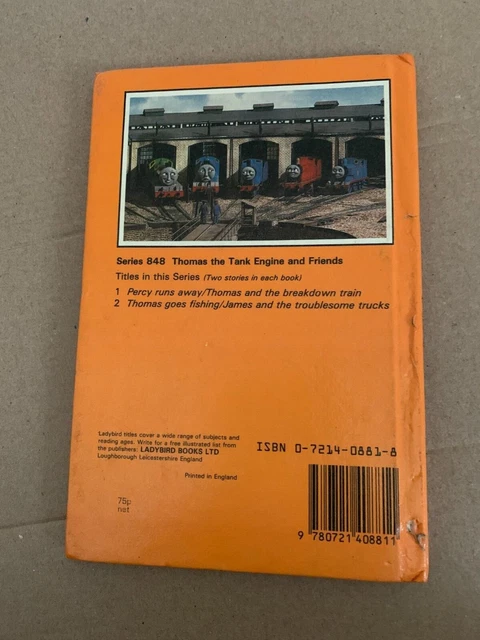 THOMAS THE TANK Engine And Friends Ladybird Hardback Fishing ...