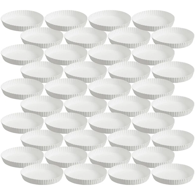150 PCS PAPER Lid for Drinks White Leak-proof Cup Cap Beverage Lids $40 ...