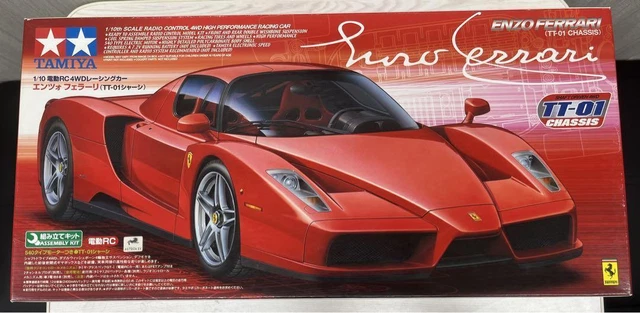 TAMIYA ENZO FERRARI Tt-01 Chassis £330.31 - PicClick UK