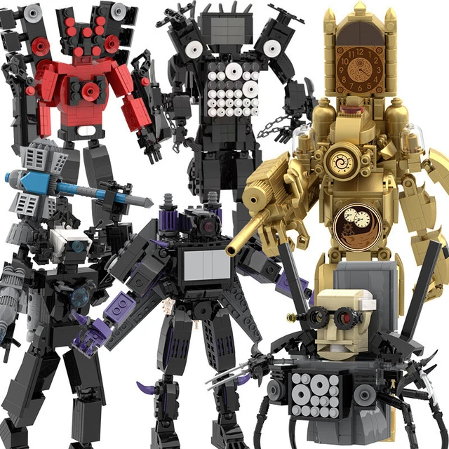 MINI CAMERAMAN MODEL Building Blocks Set for Skibidi Toilet MOC Bricks ...