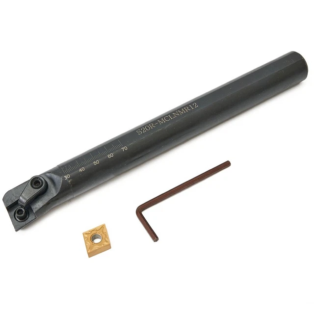 PORTE-OUTIL DE TOURNAGE barre de tour de machine CNC + insert CNMG1204 + kit de EUR 36,71 ...