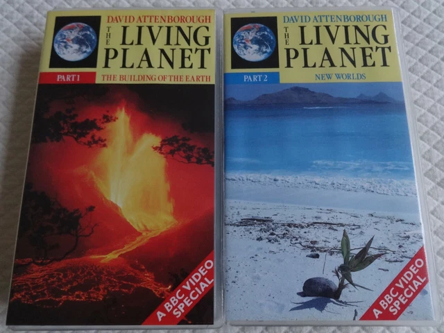 THE LIVING PLANET Part 1 & 2 (1987) David Attenborough BBC SERIES - 2 ...