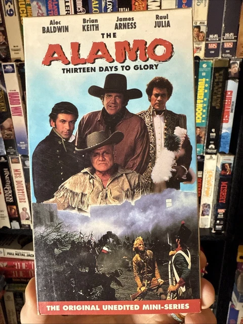 THE ALAMO THIRTEEN Days To Glory 1987 VHS Rare Original Unedited ...