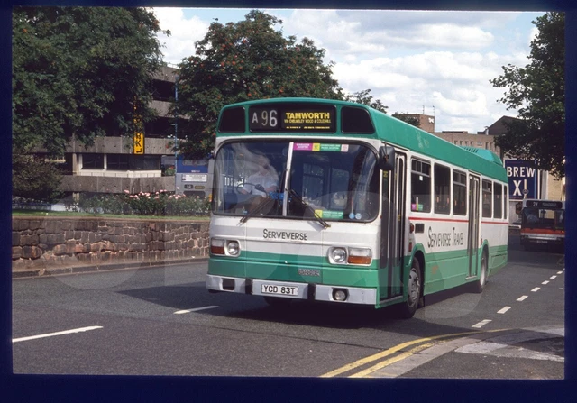 ORIGINAL BUS SLIDE - Serveverse YCD83T Leyland National ex Southdown 9/ ...