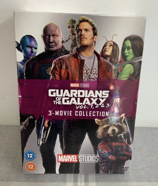 GUARDIANS OF THE Galaxy: Vol. 1, 2 & 3 - 3 Movie Collection (DVD) New & Sealed EUR 25,46 ...