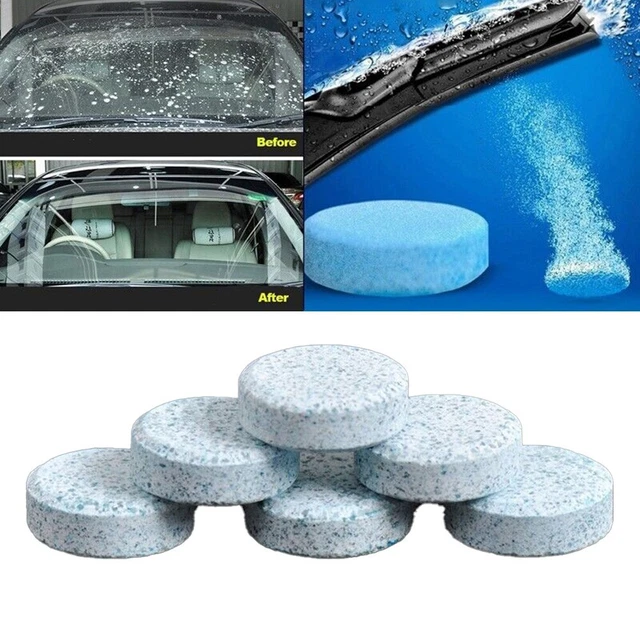 &50 DISSOLVABLE SCREENWASH Tablets for Effortless Windshield Cleaning ...