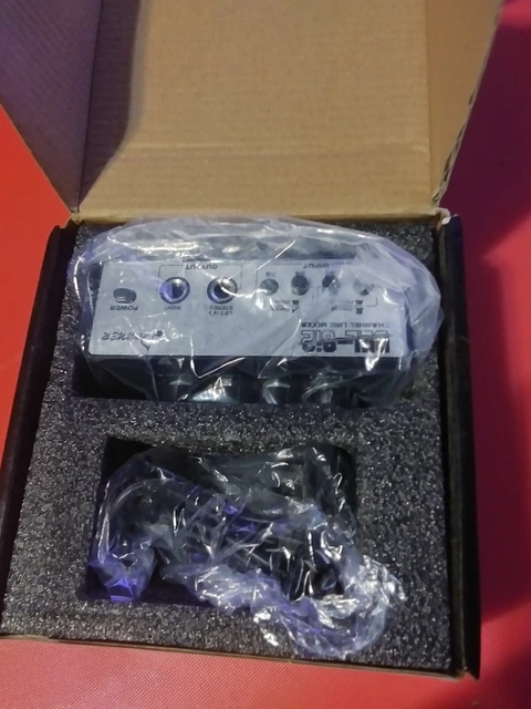 DONNER PROFESSIONAL AUDIO Mixer, Portable Stereo Line Mixer,4-Channel ...