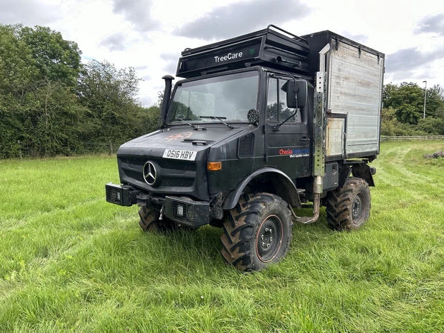 UNIMOG. FORESTRY TIPPER. Mercedes-Benz. 3 Way Tipper. Rear Linkage And ...