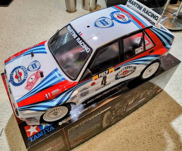 TAMIYA 1/10 RC électrique Lancia Delta Integrale EUR 508,01 - PicClick FR