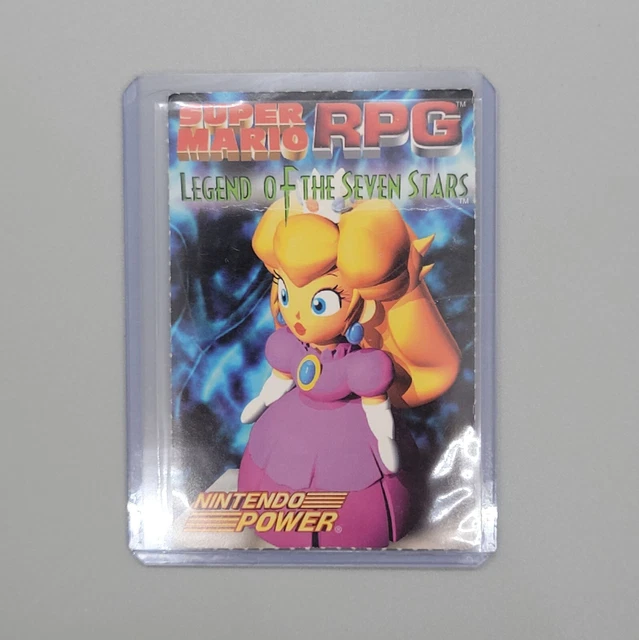 SUPER MARIO RPG Legend of the Seven Star Card PRINCESS PEACH Nintendo ...