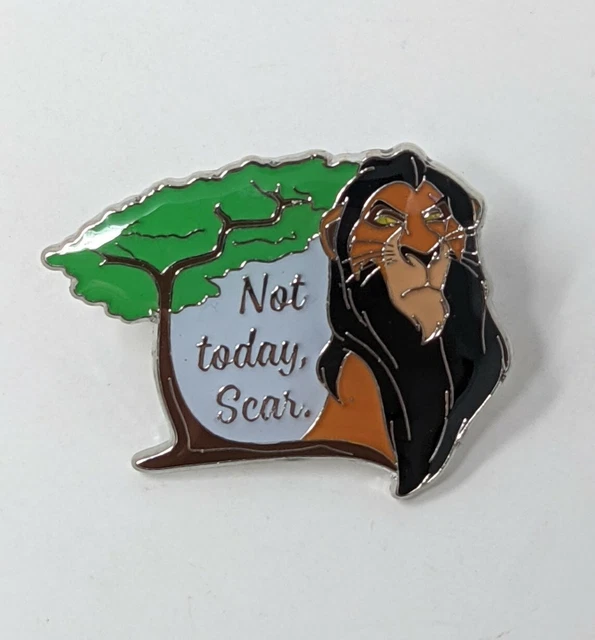 SCAR THE LION King Disney Pin Not Today Villains Booster Pack Pins Trading £9.96 - PicClick UK