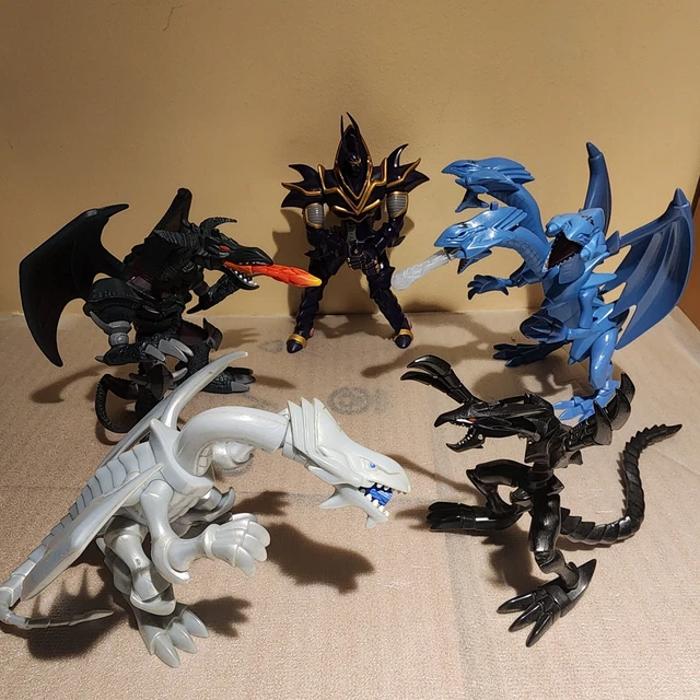 1996 YU-GI-OH KAZUKI Takahashi Dragon Action Figure Toy Lot Of 5 - 2 w ...