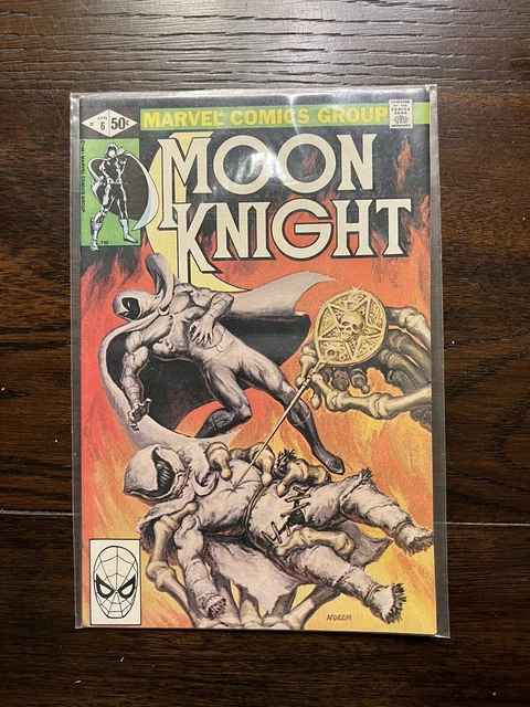 MOON KNIGHT #6 (1981) Marvel Comics Group Direct Edition B&B VF+ EUR 9 ...