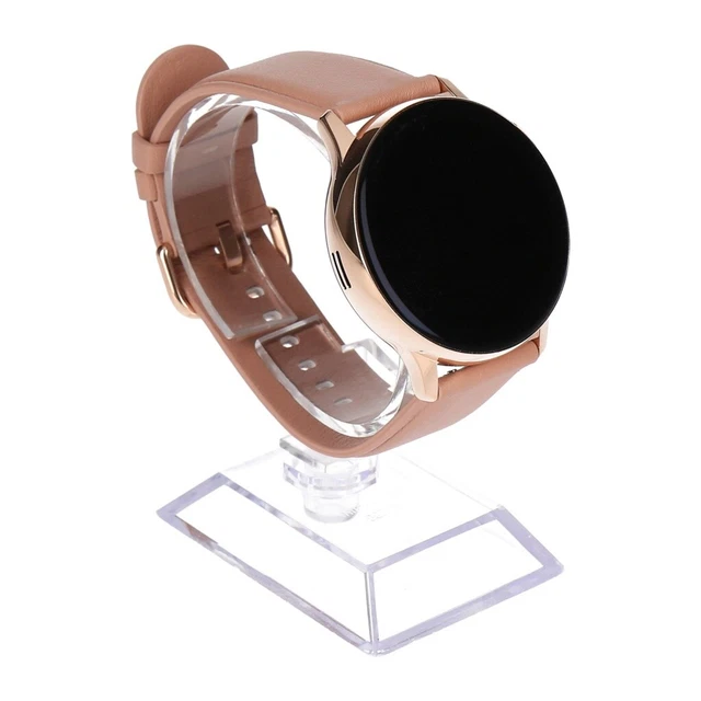 SAMSUNG GALAXY WATCH Active2 R835 40mm gold mit Lederarmband EUR 189,99 ...