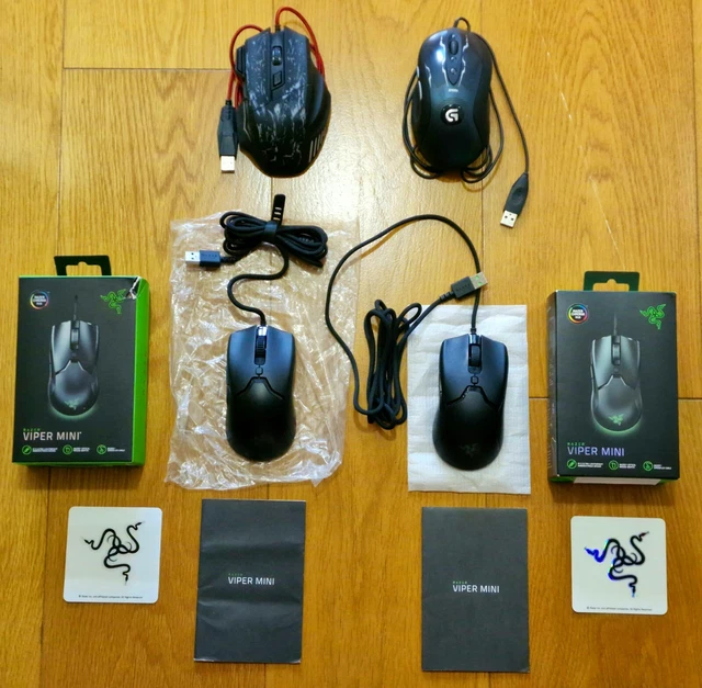 RAZER VIPER MINI Original + Replica + Logitech & HYSJ Gaming Mouse🔻 ...